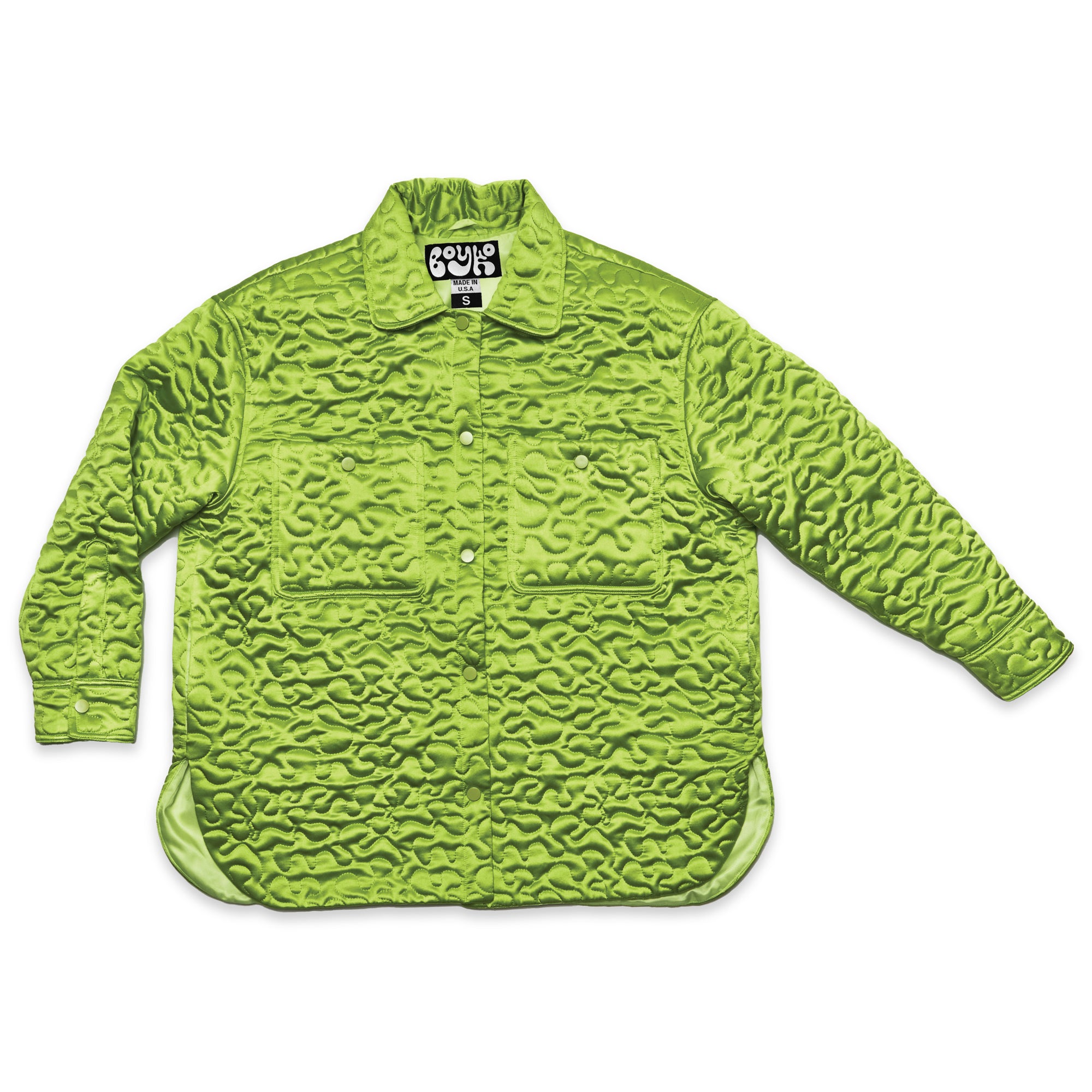Billie Jacket Quilted - Lime – helloboyko